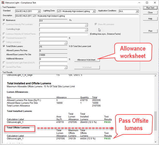 Evaluate to Meet the MLO (Model Lighting Ordinance)