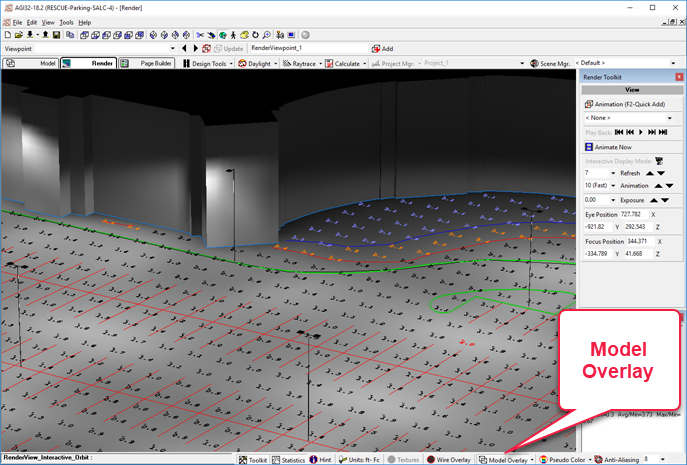Evaluate in Full Radiosity Calculation Mode