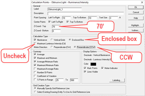 Evaluate to Meet the MLO (Model Lighting Ordinance)