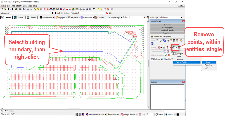 Place Calculation Points